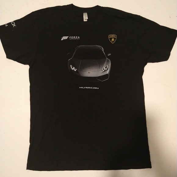 American Apparel | Shirts | 4 Lambo Forza Tshirt L Usa Made Measurement ...